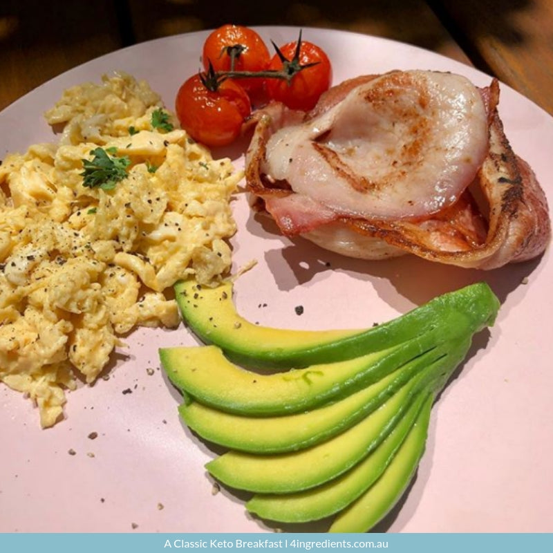 Classic Keto Breakfast – 4 Ingredients