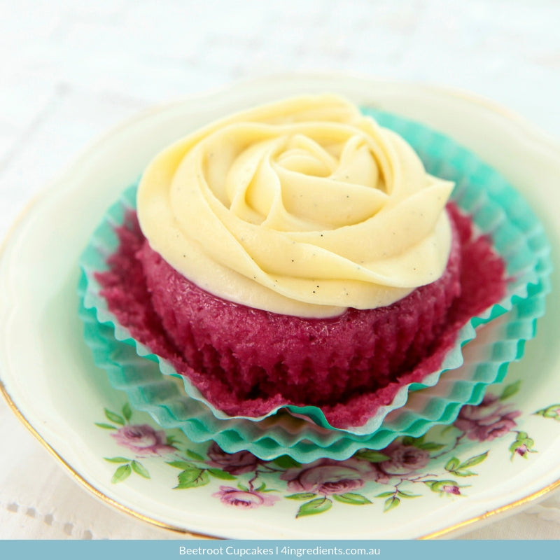 Beetroot Cupcakes – 4 Ingredients