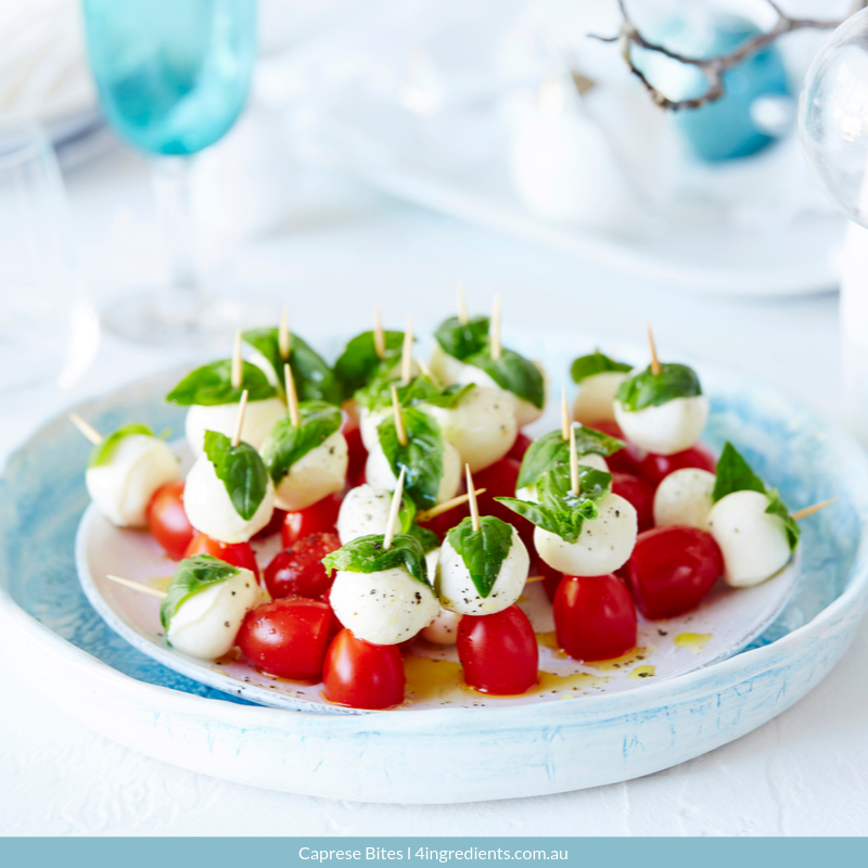 Caprese Bites – 4 Ingredients