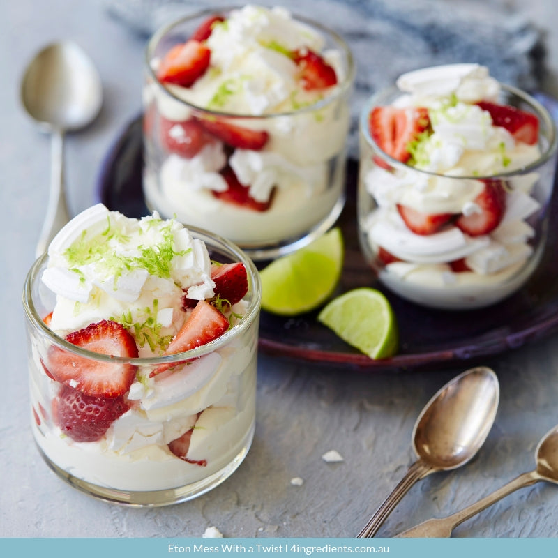Eton Mess With a Twist – 4 Ingredients