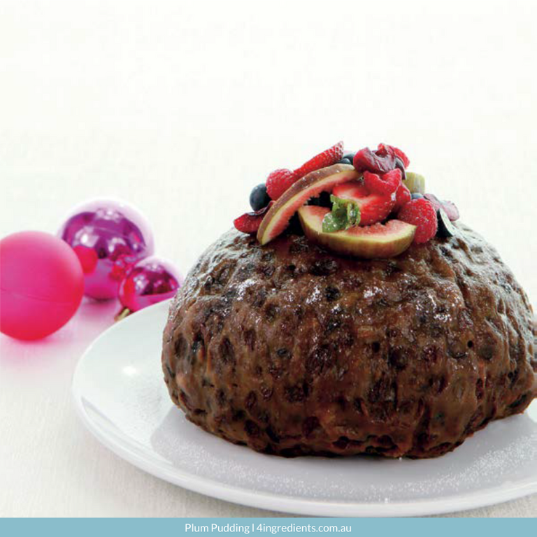 Plum Pudding – 4 Ingredients