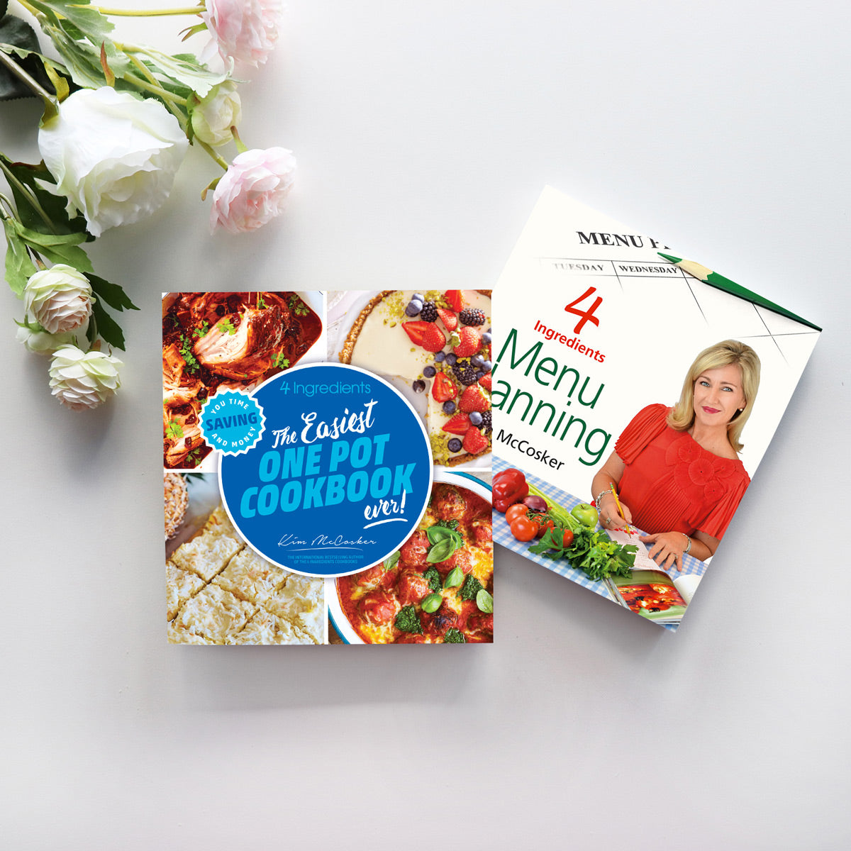 4 Ingredients The Easiest One Pot Cookbook ever + 4 Ingredients Menu P