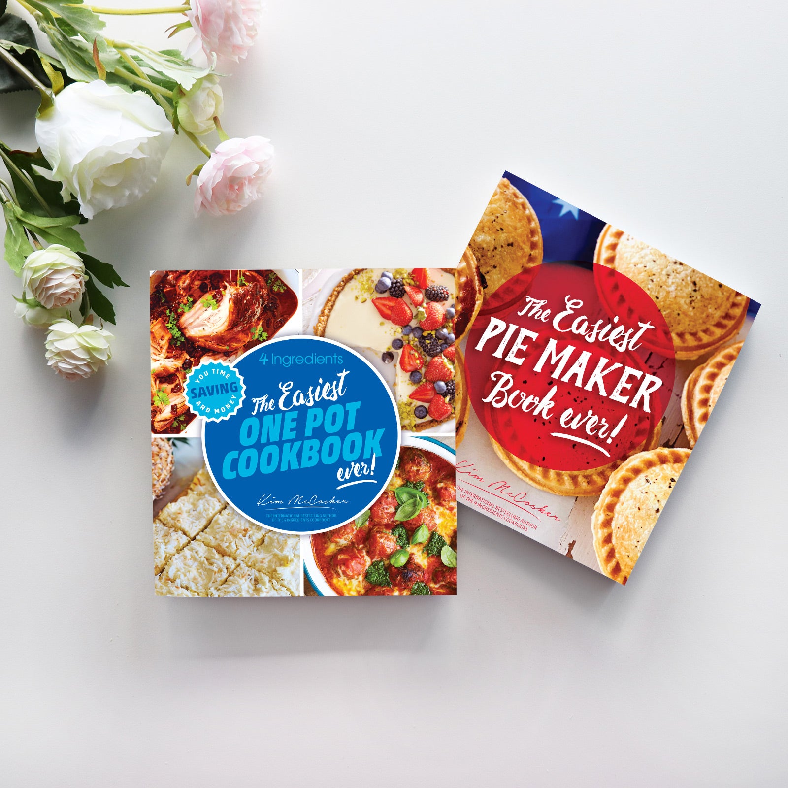 The Easiest Pie Maker Book ever + 4 Ingredients The Easiest One Pot Co
